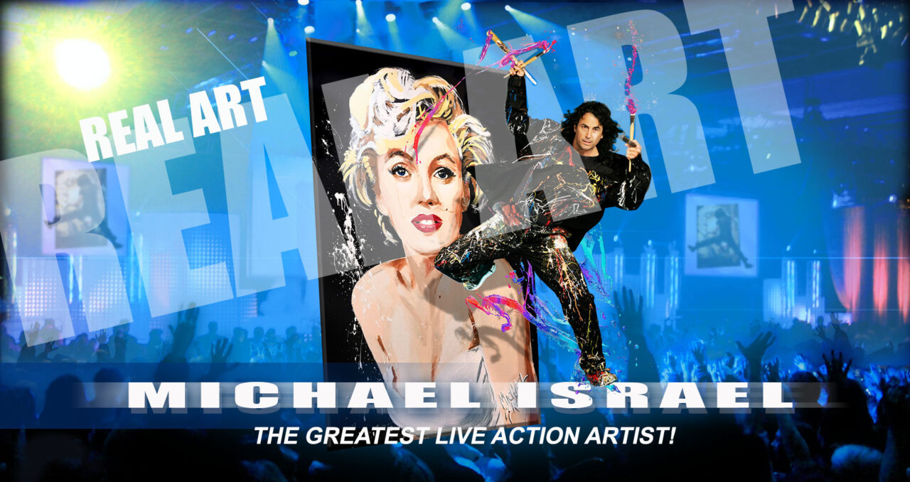 Michael Israel: Electrifying Live Art For Events & Fundraising ...